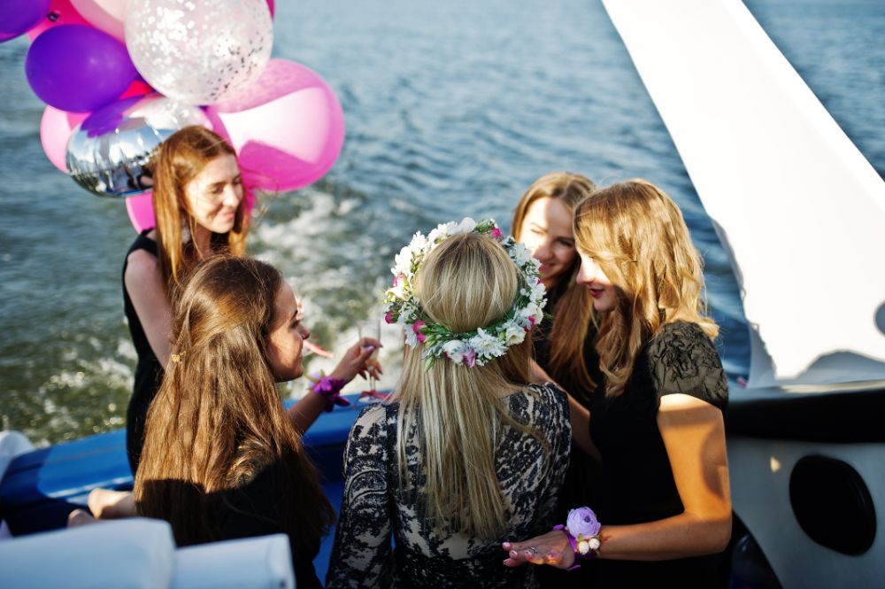 What's better and more impressive than a party on a boat?